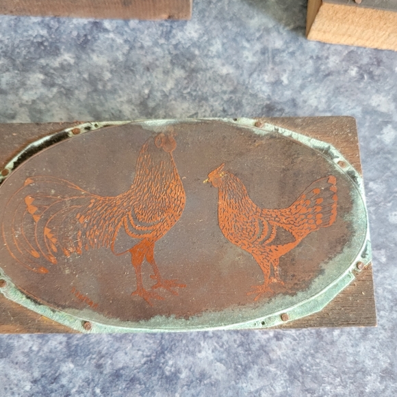 Other | Vintage Copper Printing Block | Poshmark